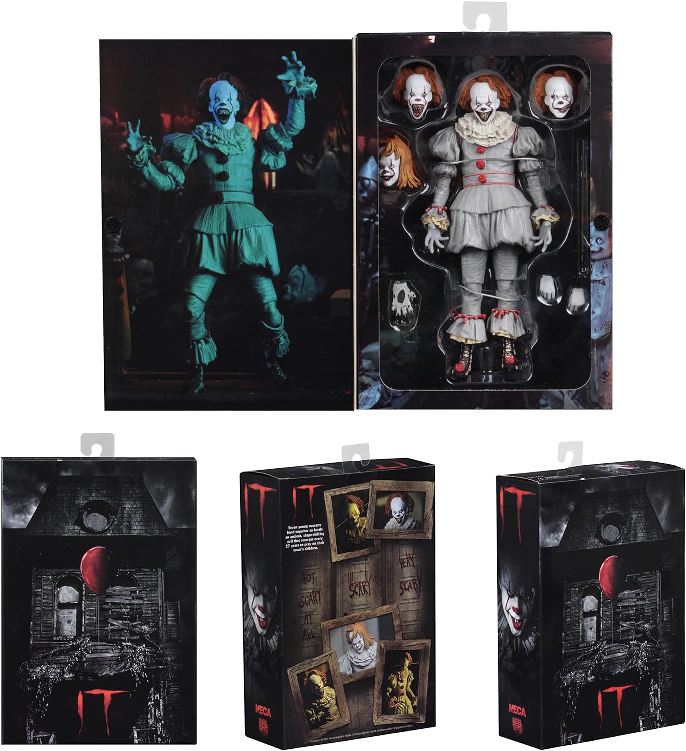 NECA - IT - 7” Scale Action Figure - Ultimate Well House Pennywise (20 ...